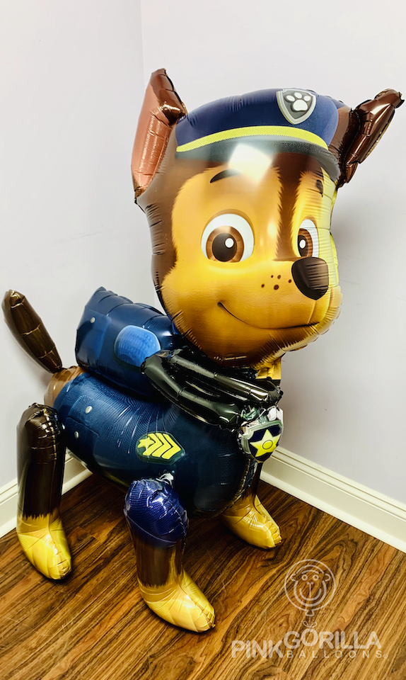 LIFE SIZE PAW PATROL BALLOON - Pink Gorilla Balloons